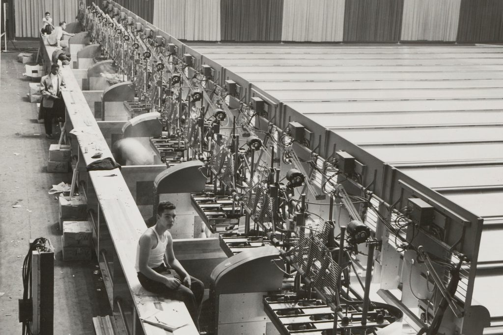 PIN BOYS AT WORK - International Bowling Museum & Hall of Fame