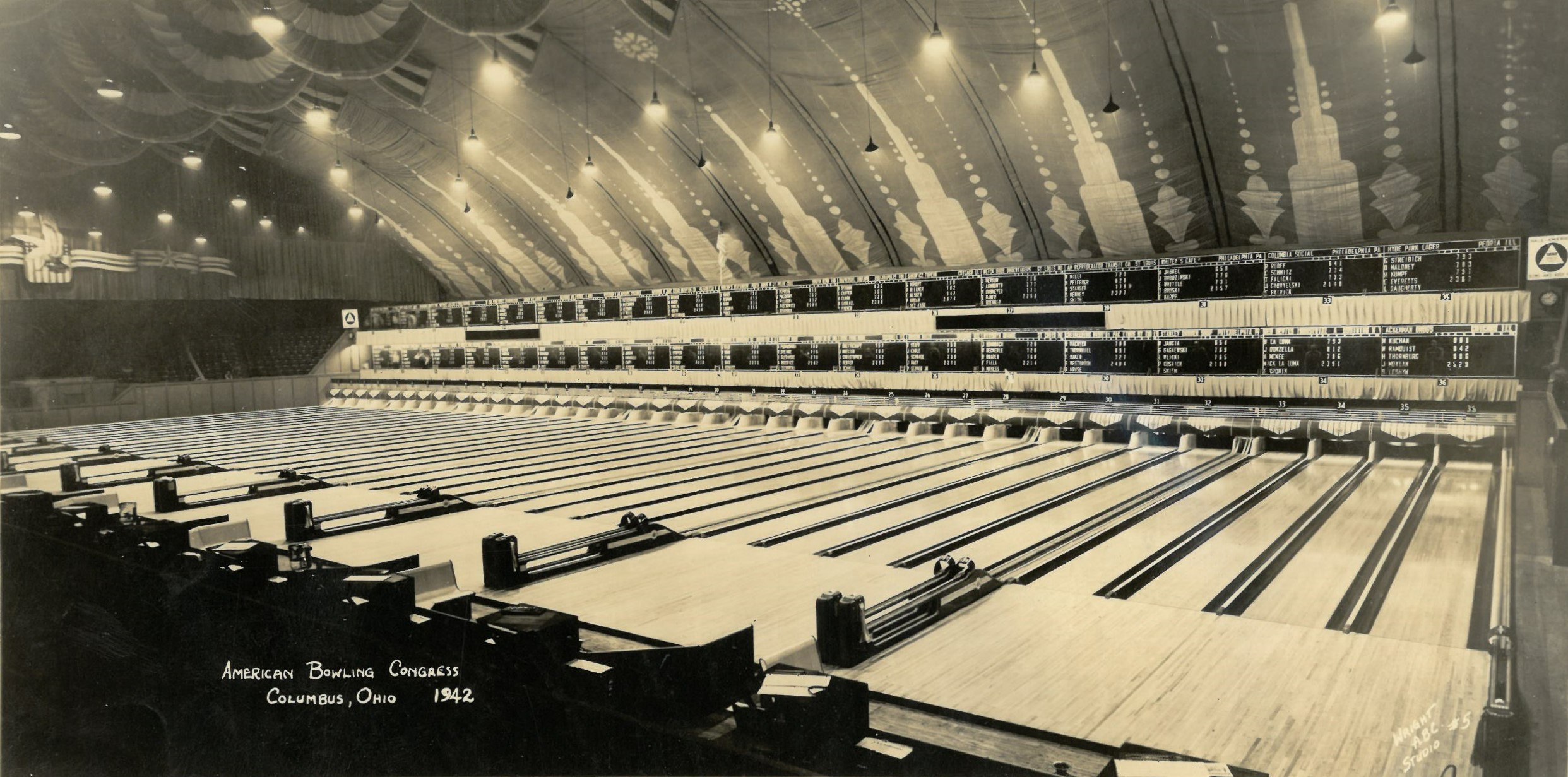 Columbus Coliseum in 1942