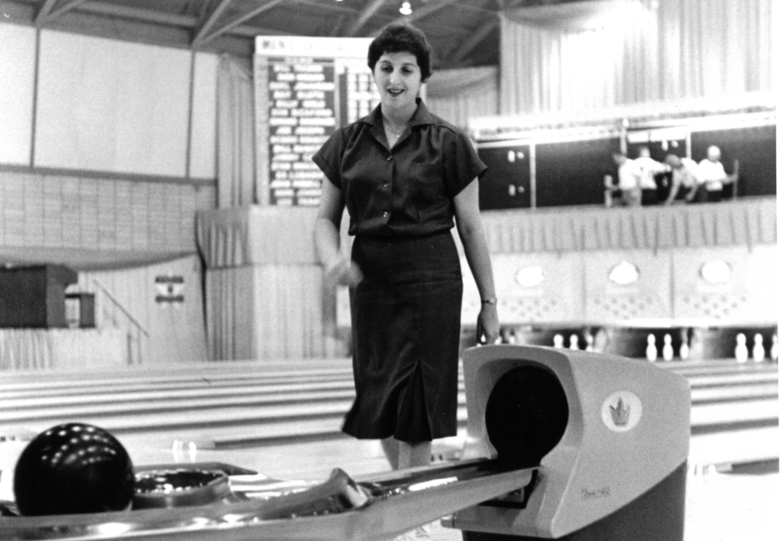 Phyllis Notaro at the 1961 BPAA All-Star Tournament